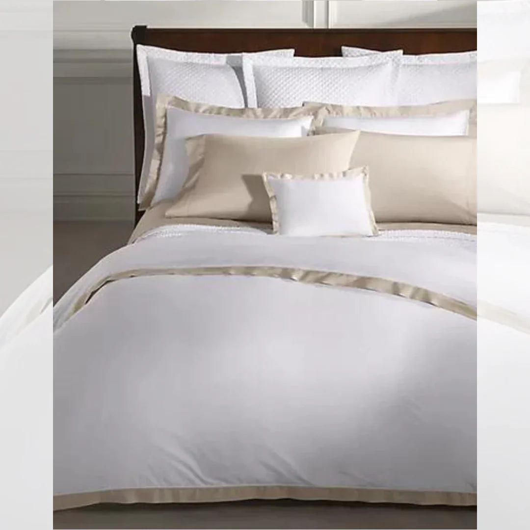 Ribbon Border Duvet Cover Set