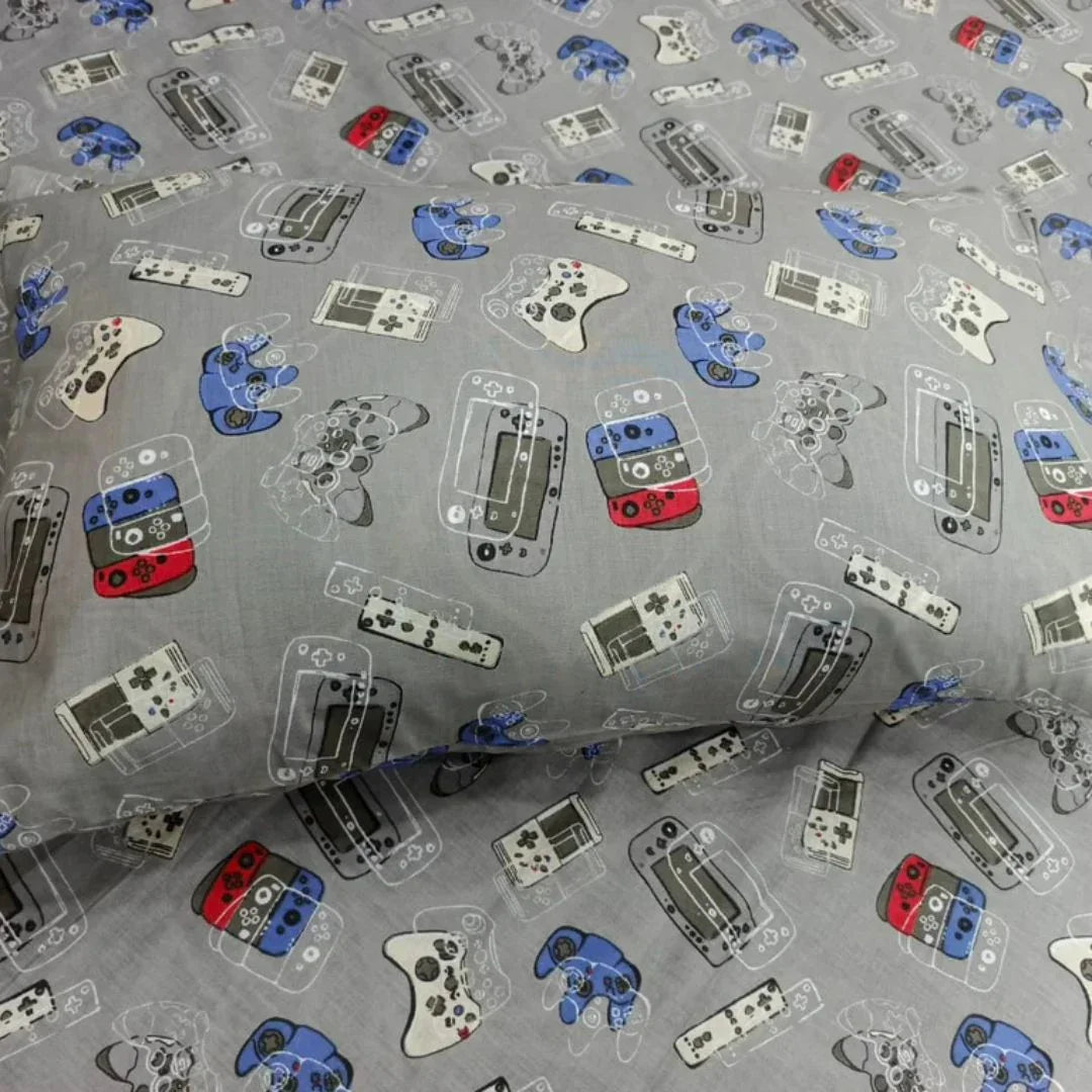 Retro Gamer Kids bedsheet