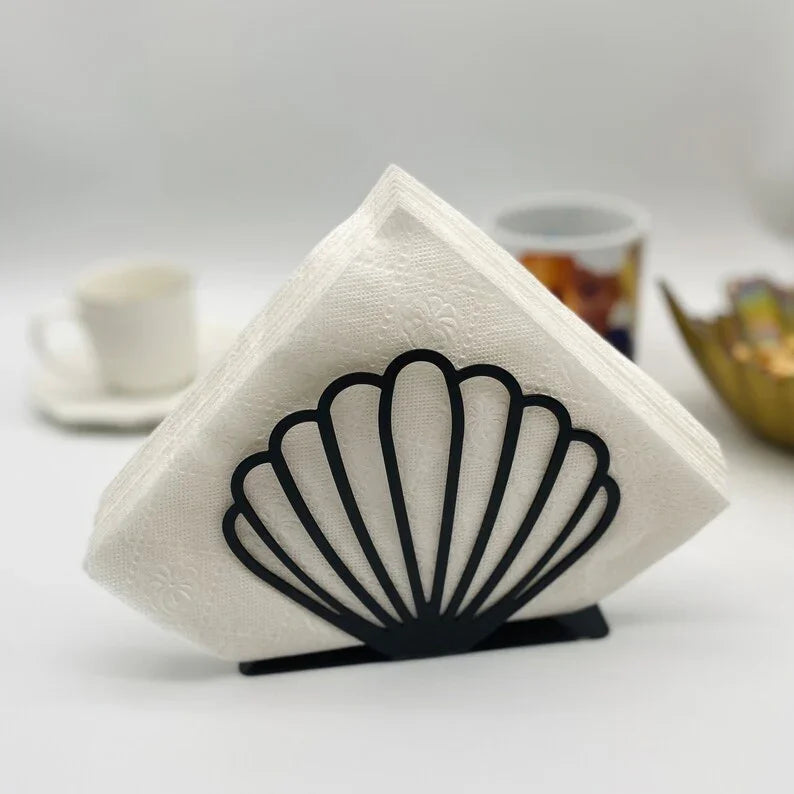 Lotus Napkin holder , Lotus Flower Napkin Holder - metal kitchen decor