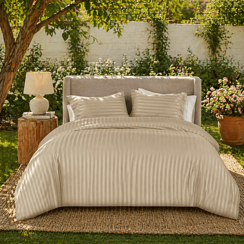 Micro Stripe Duvet Set