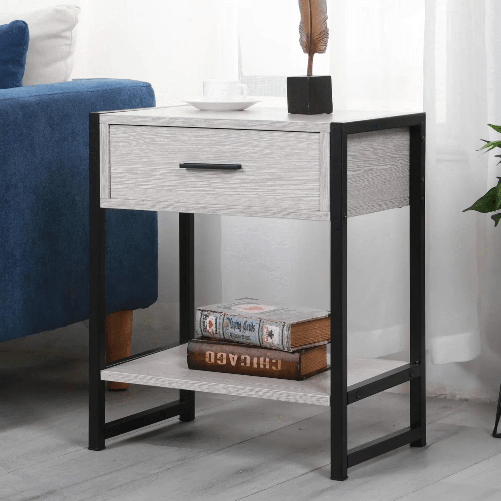 2-Tier Shelf Side Table